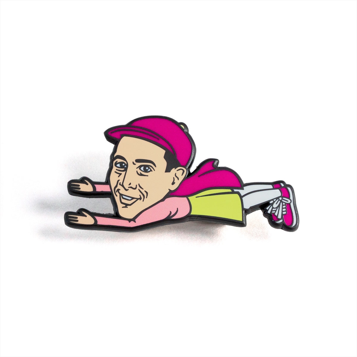 Pee-wee Herman "The Luckiest Boy in the World" enamel pin – PSA Press