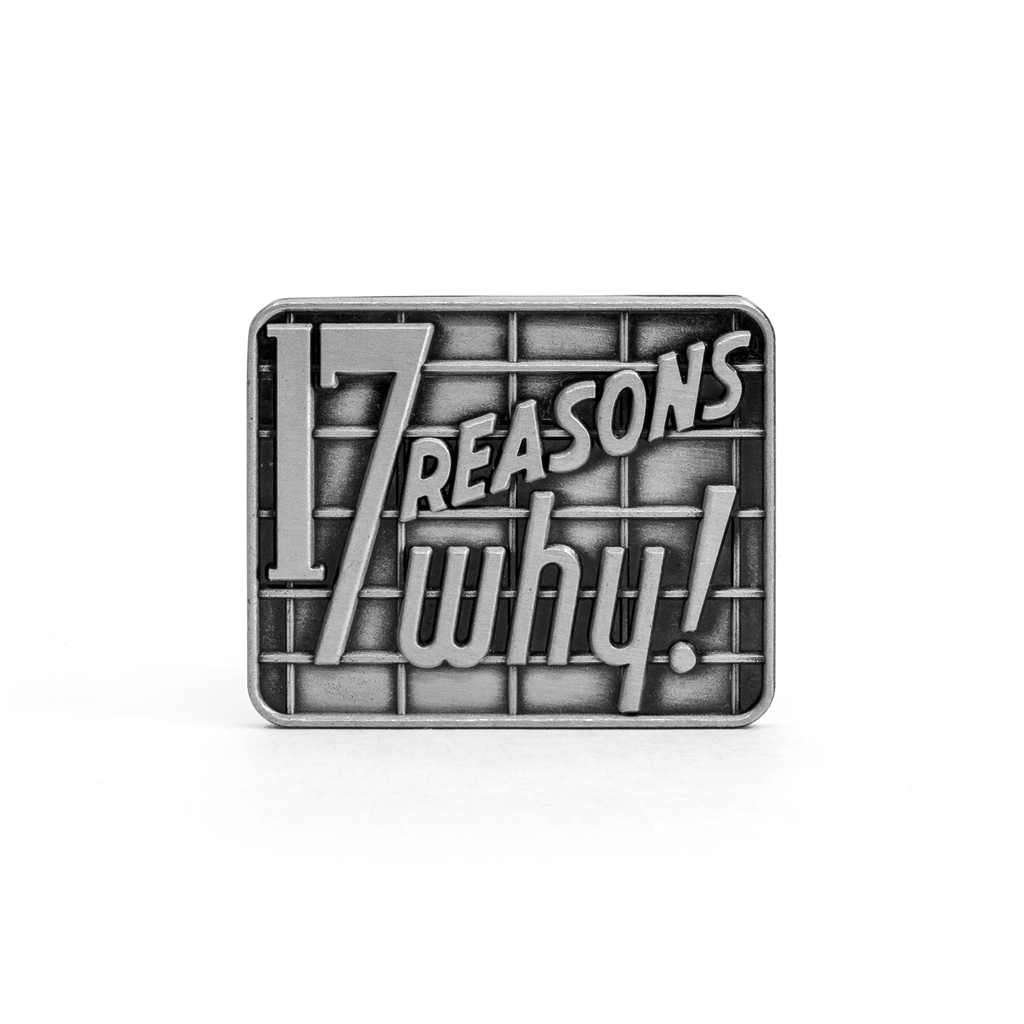 17 Reasons Why! molded pin – PSA Press