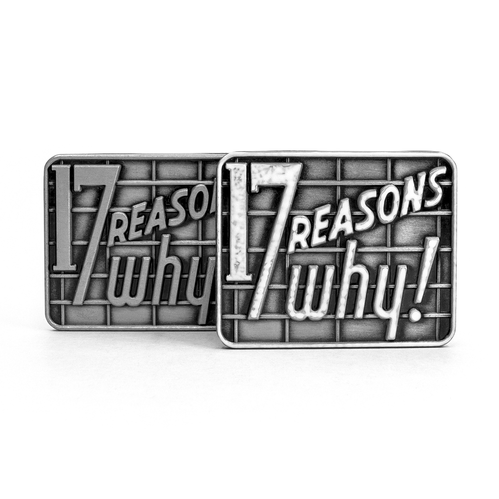 17 Reasons Why! molded pin – PSA Press