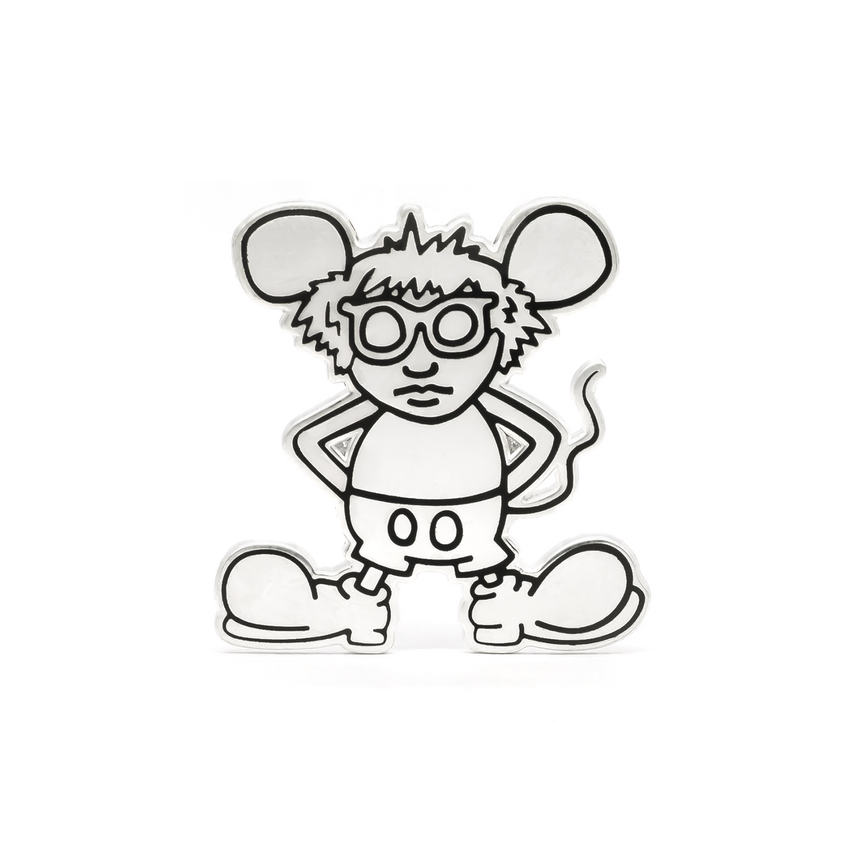 Andy Mouse (Museum Edition) enamel pin – PSA Press