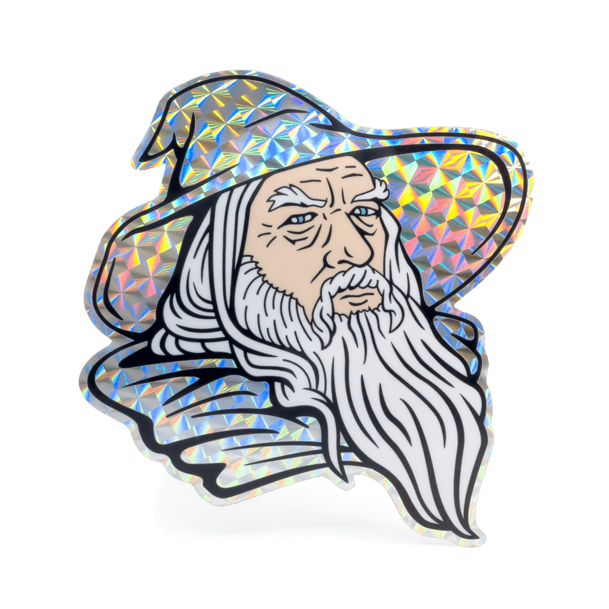 Gandalf prismatic/aluminum sticker set – PSA Press
