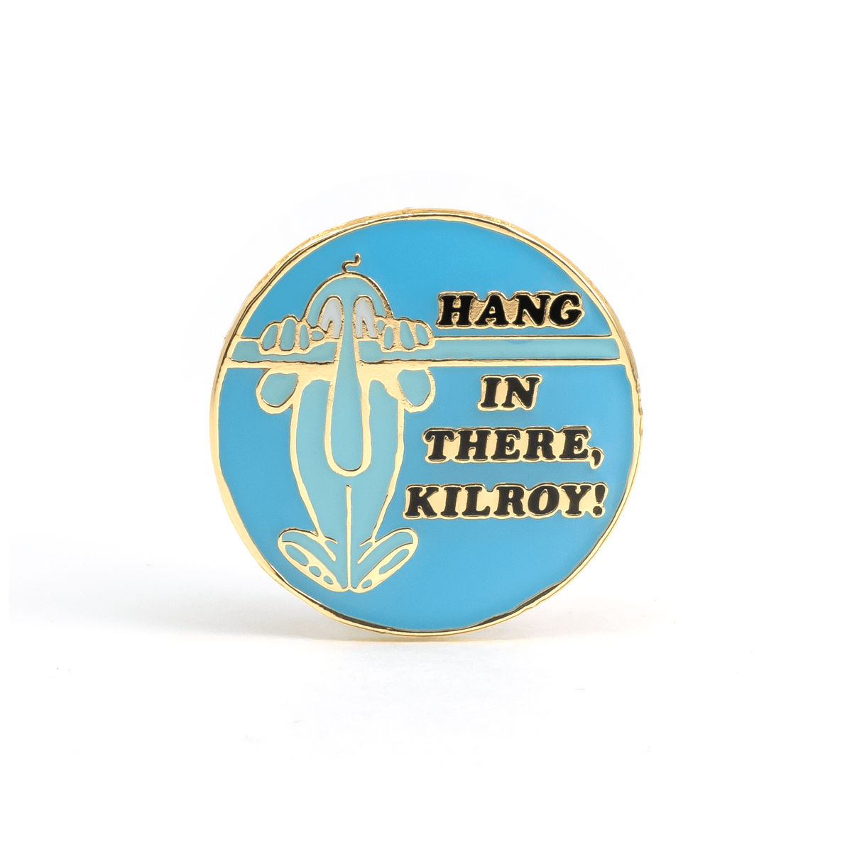 Hang in there, Kilroy! enamel pin – PSA Press