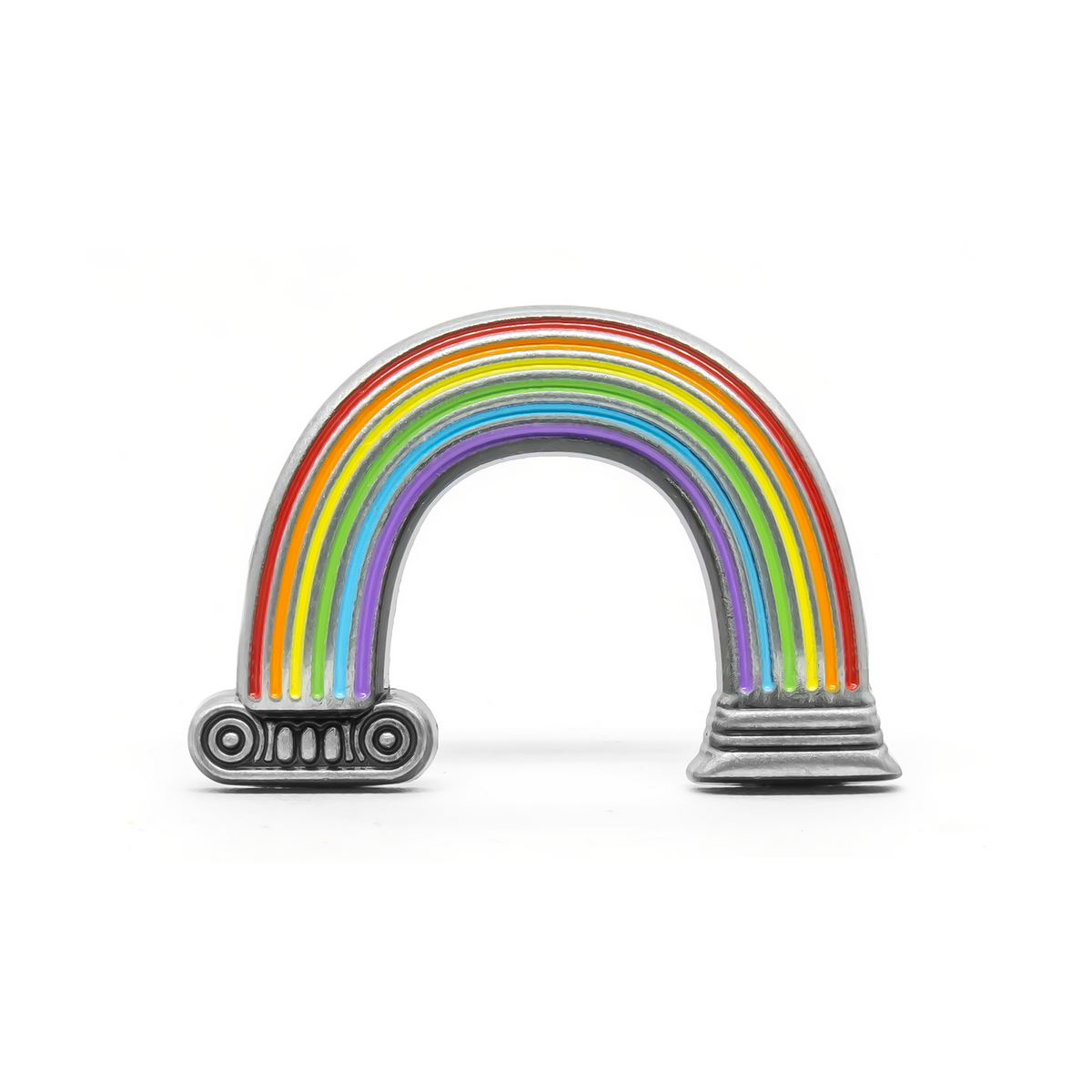 Rainbow Column molded pin – PSA Press