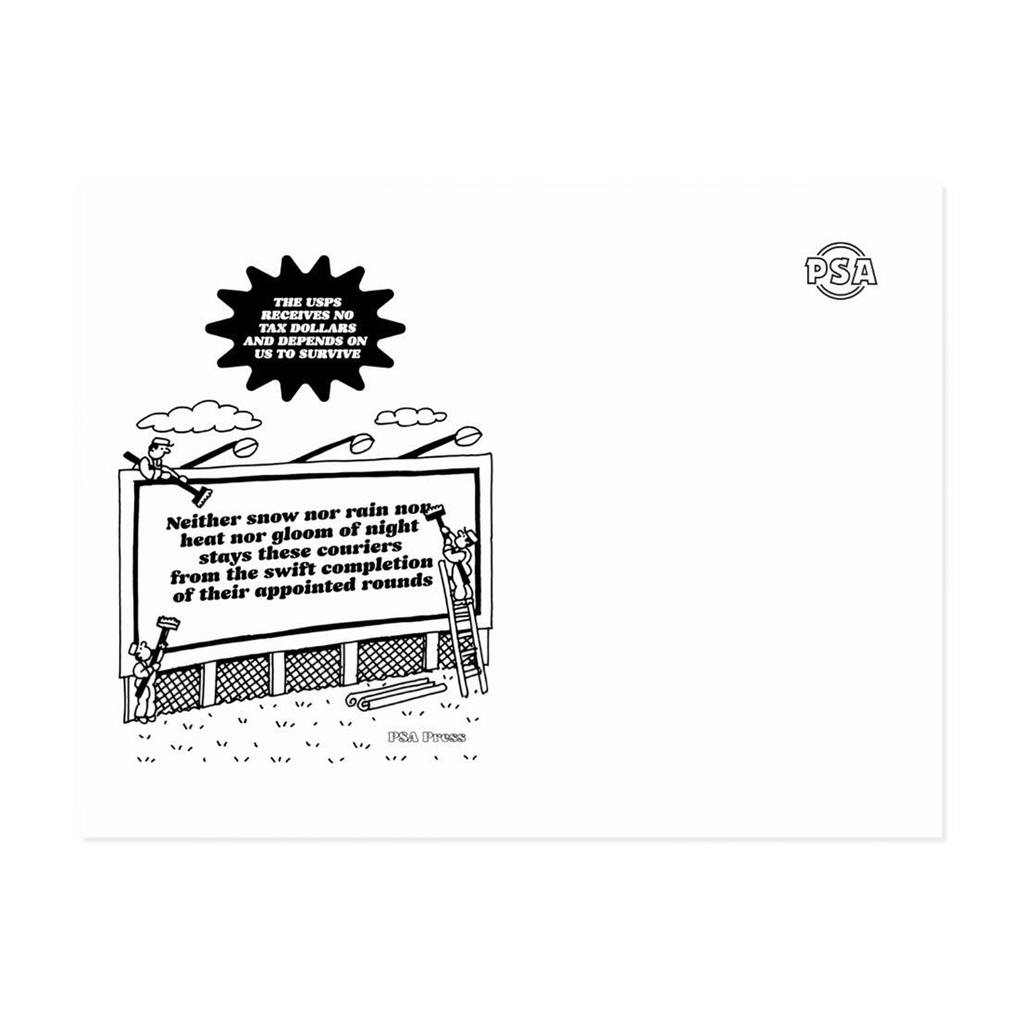 Save The USPS pin and postcard set – PSA Press