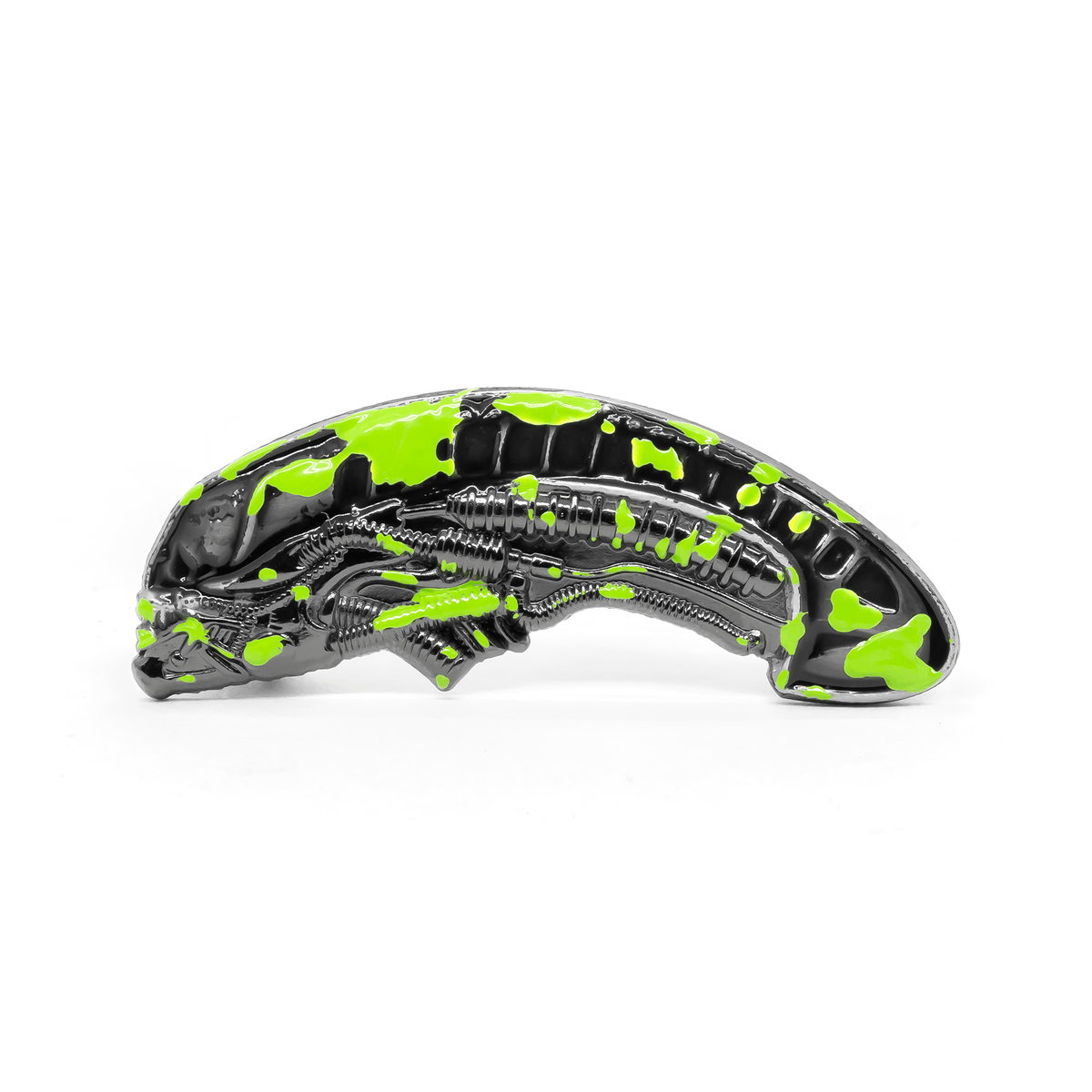 Xenomorph (acid blood splatter) molded pin – PSA Press