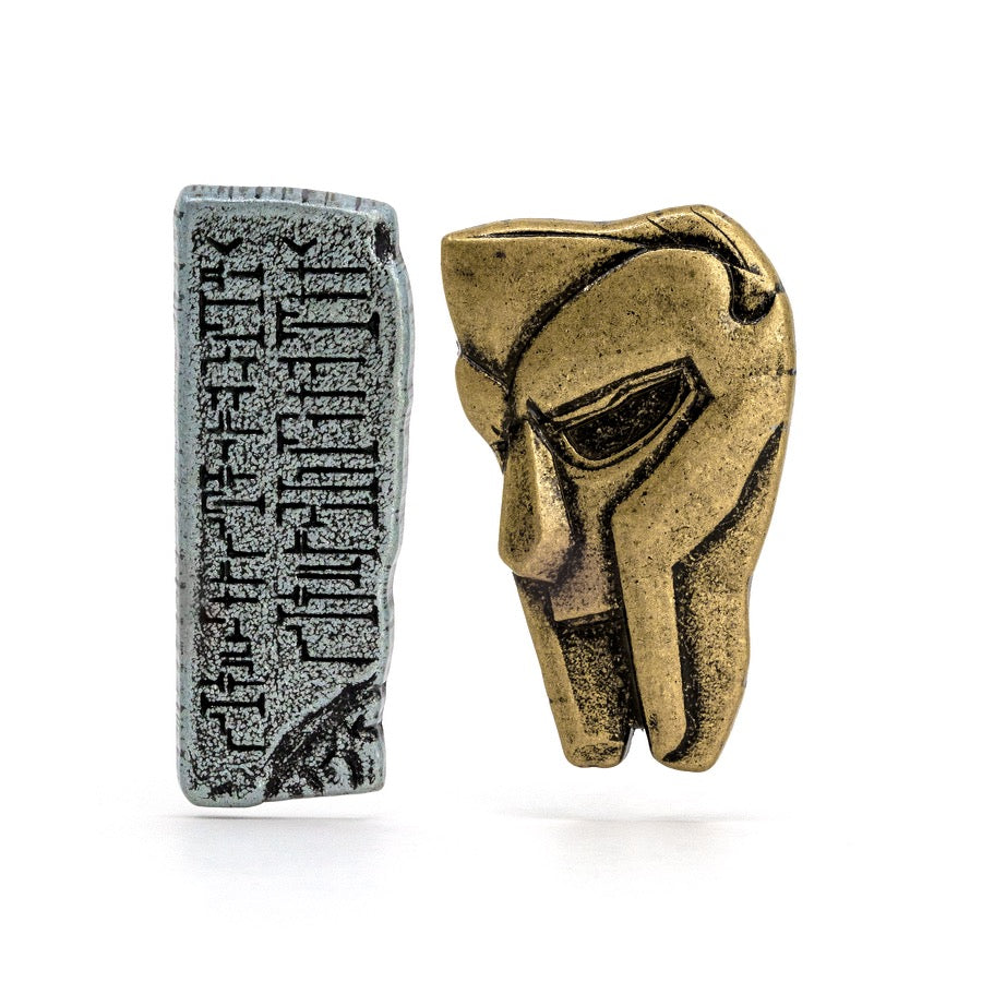 DOOM STONE SLAB molded 2 pin set – PSA Press