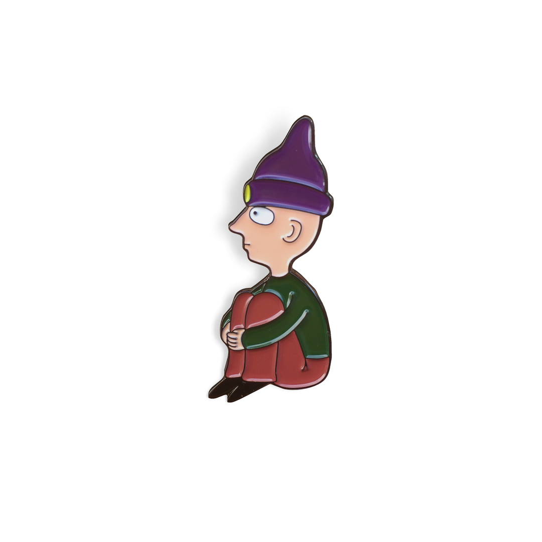 Robin (Radiohead) enamel pin – PSA Press